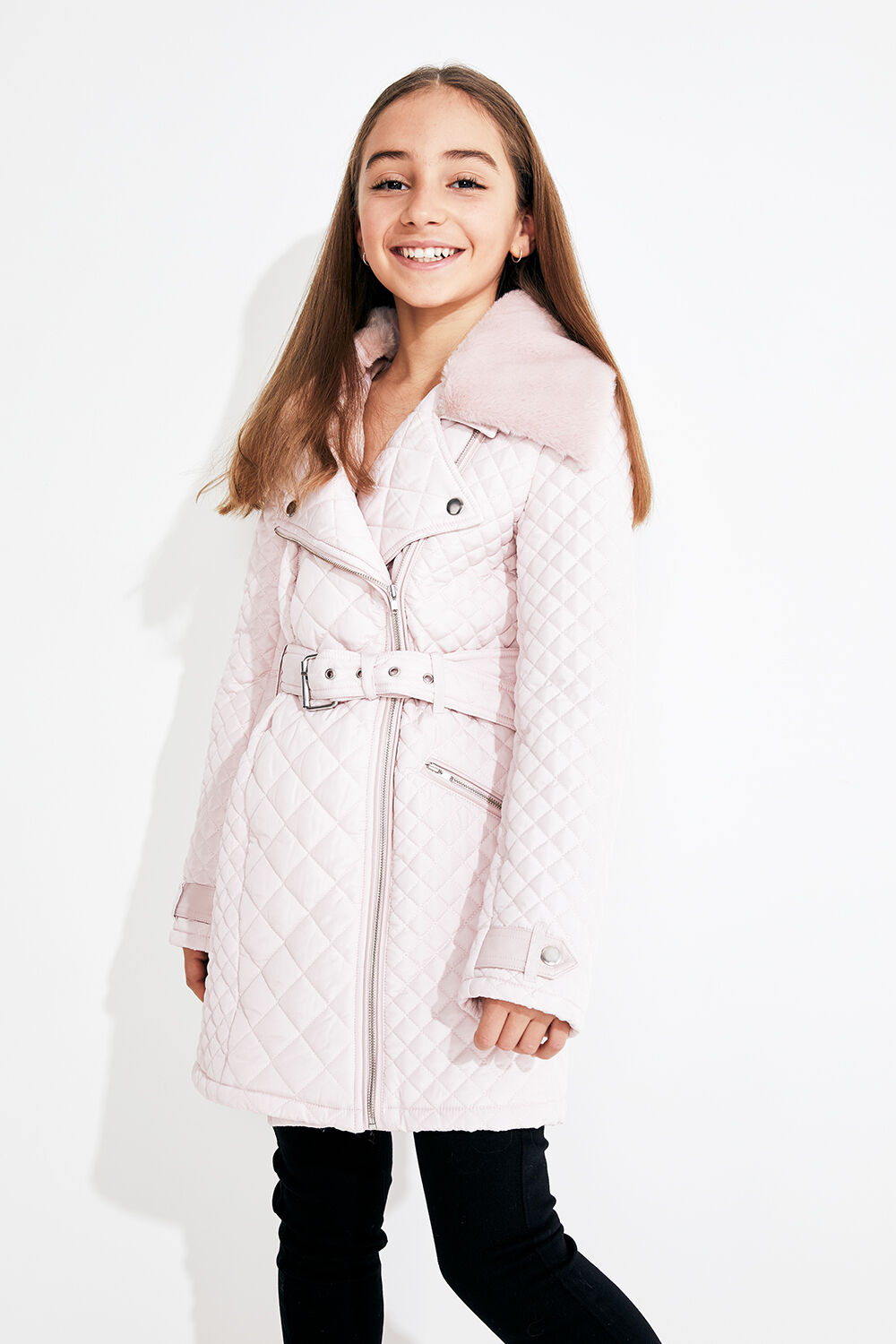 TWEEN GIRL GRACE QUILTED COAT