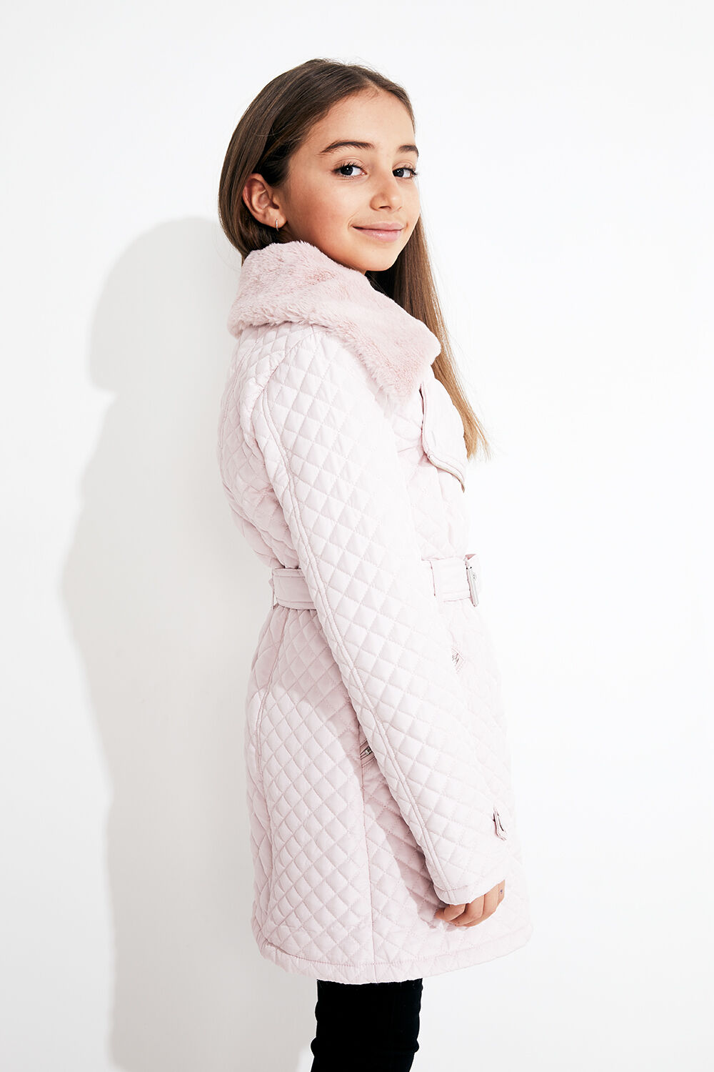 TWEEN GIRL GRACE QUILTED COAT