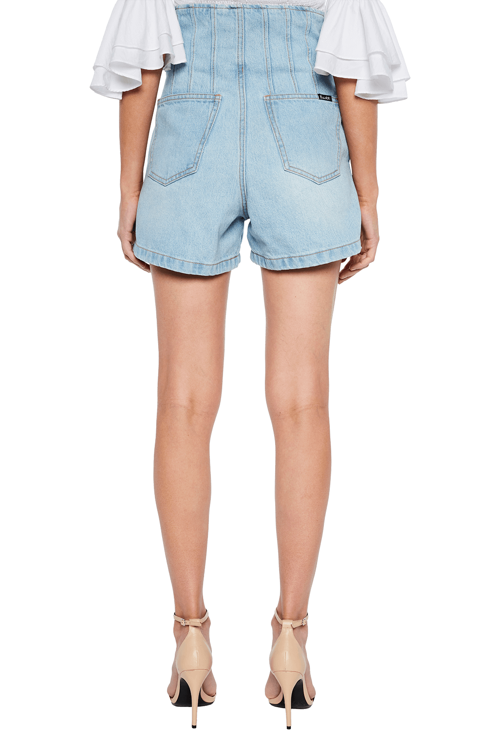 Wide Leg Short Ladies Denim And Shorts Bardot