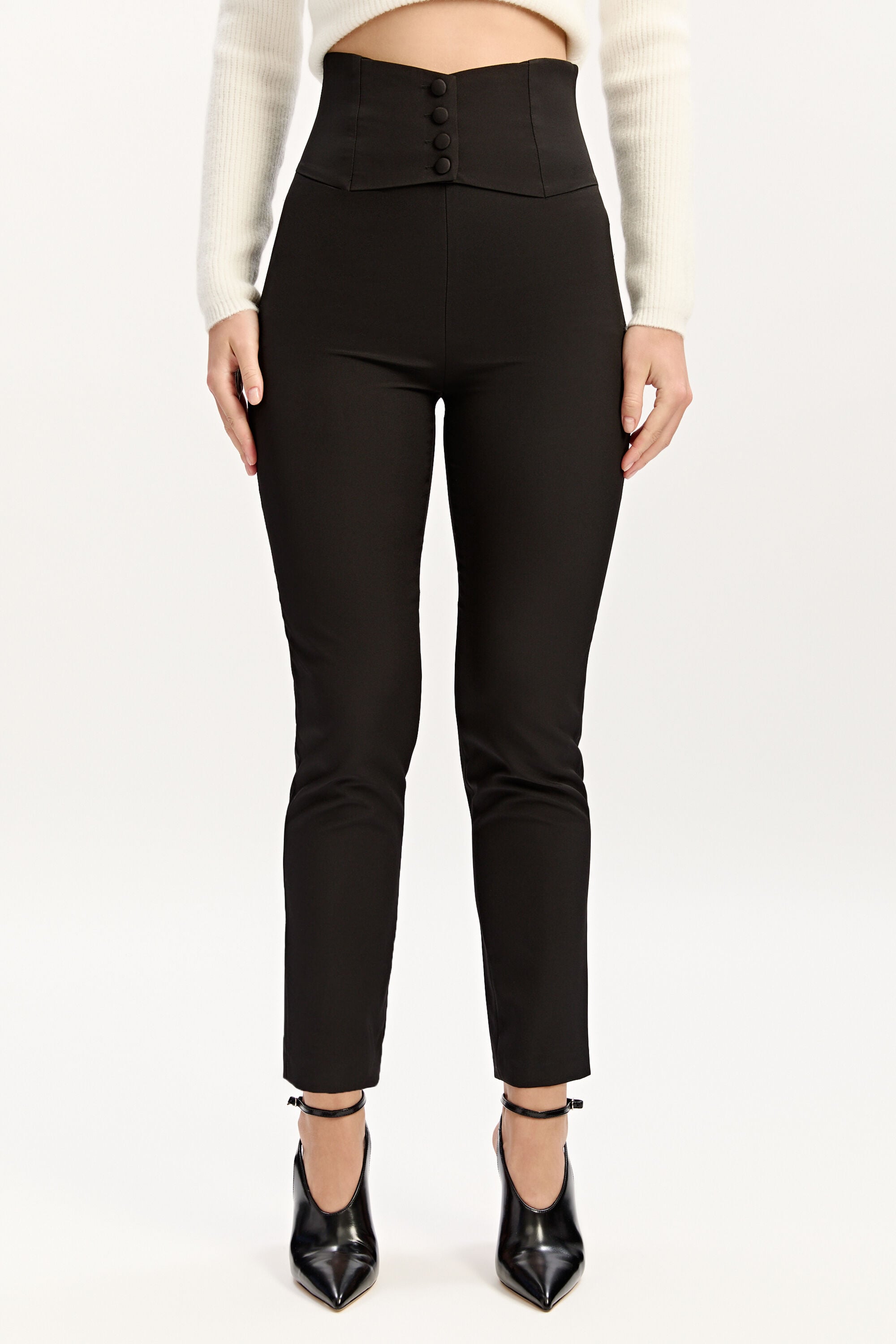 Corset Pant In Black | Bardot
