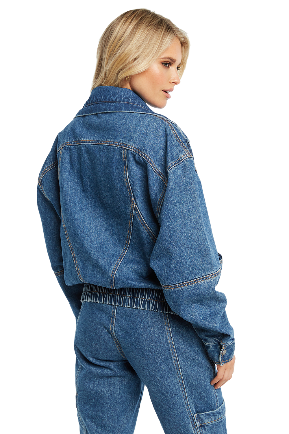 Denim Panel Jacket | Ladies Clothing & Jackets & Coats | Bardot