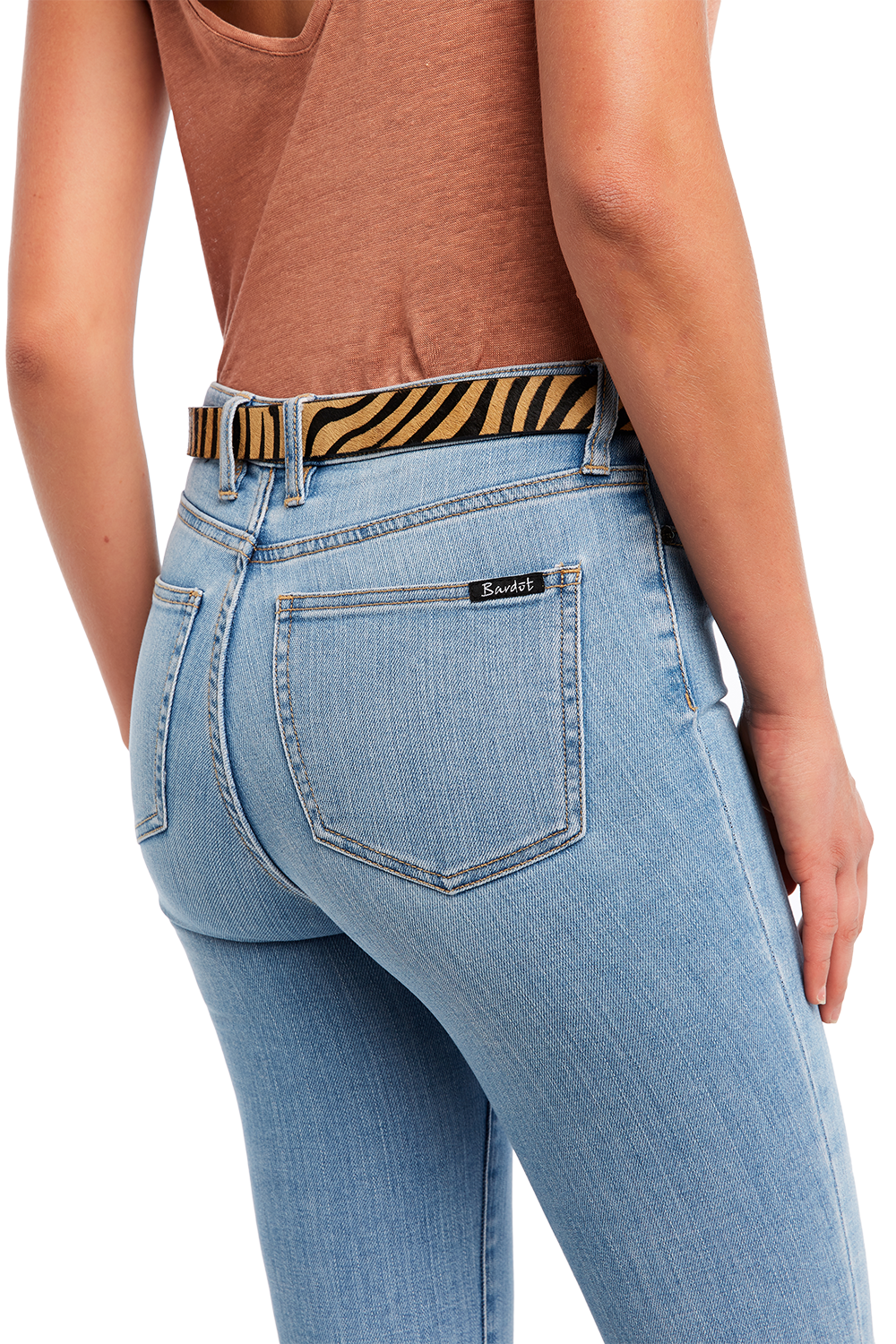 Riki Tank Top In Chestnut Bardot riki-tank-top-in-chestnut-bardot