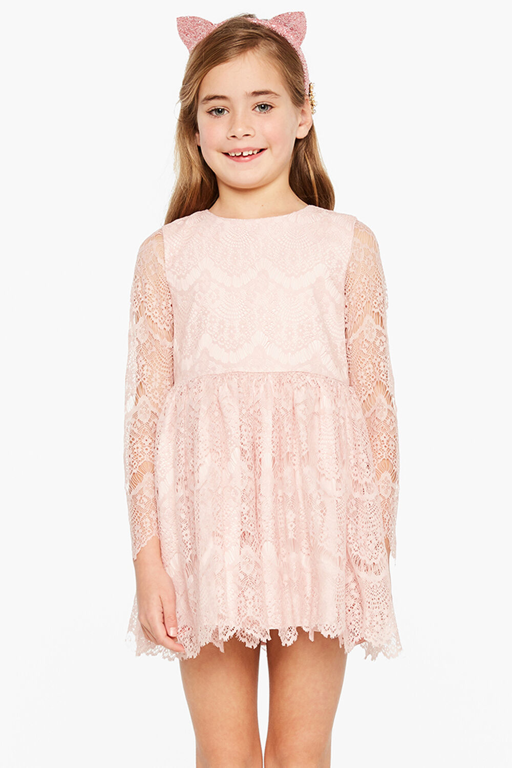Junior Girl Gertrude Lace Dress | Junior Girls 2-7 Dresses | Bardot Junior