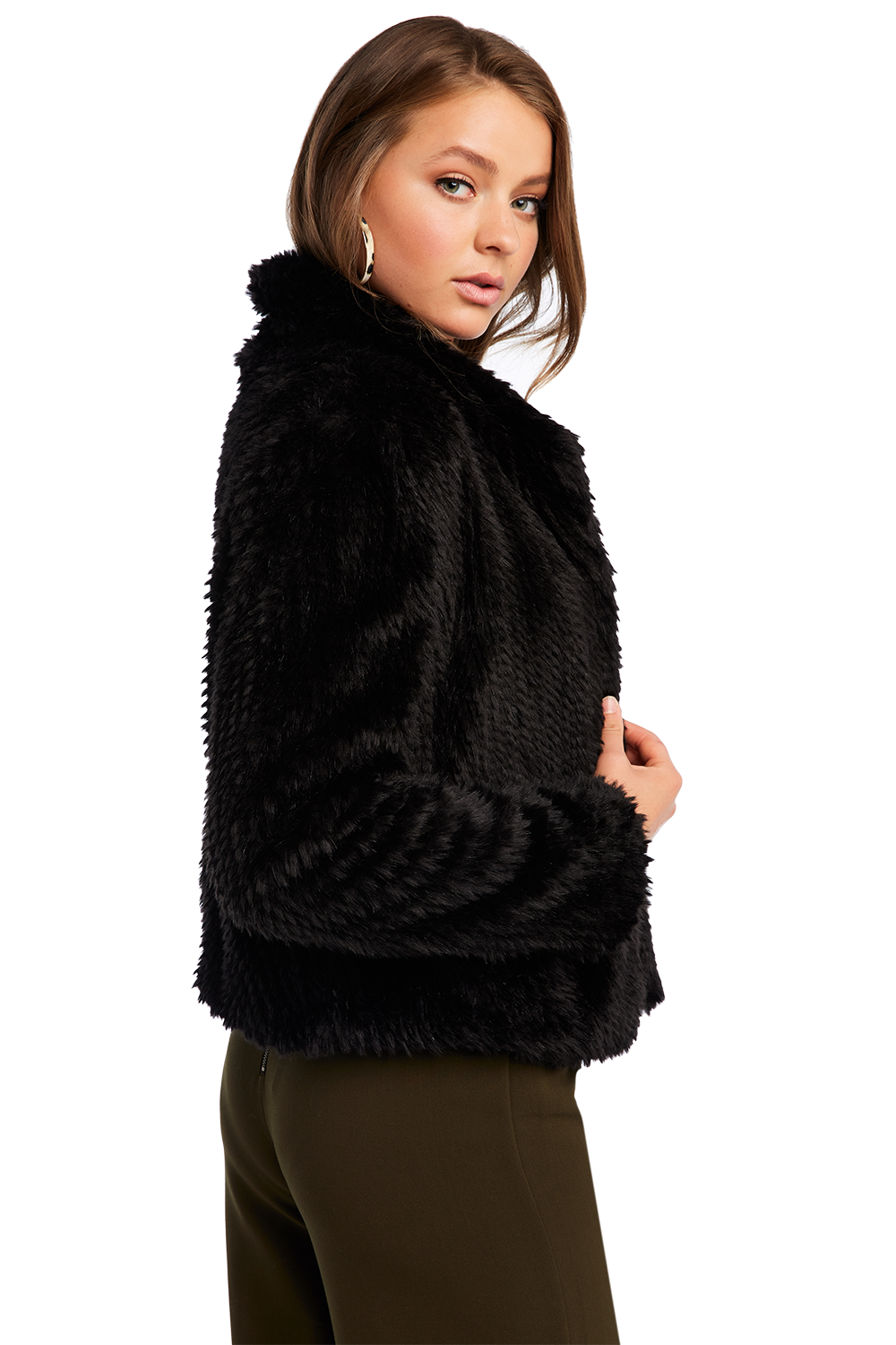 Rabbit Faux Fur Coat - Tradingbasis